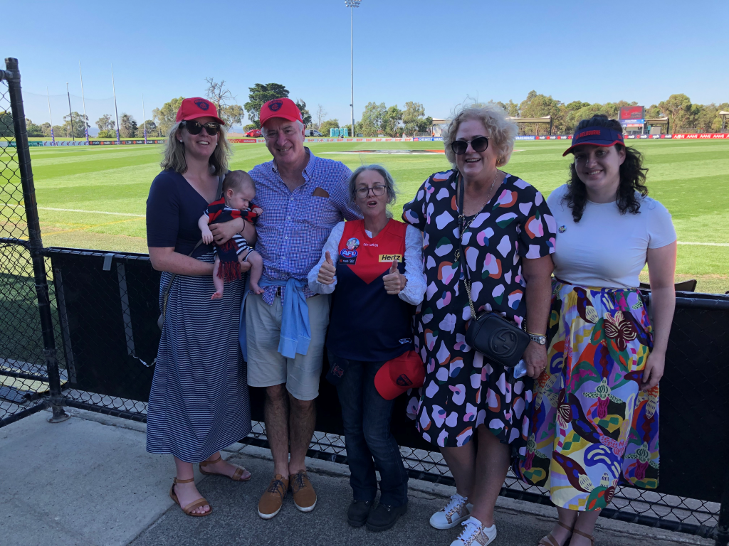Tossing the Coin - Women's Final - Casey - NSW Demons : NSW Demons